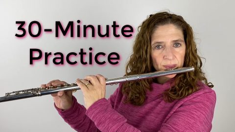 What to Do in a 30-Minute Practice Session - DoctorFlute