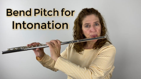 Bending Pitch to Work on Intonation - DoctorFlute